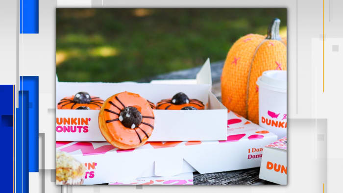 Dunkin’ brings back Halloween-themed menu items