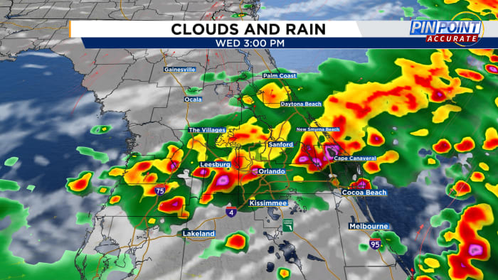 LIVE RADAR: Severe thunderstorm watch canceled for all of Central Florida