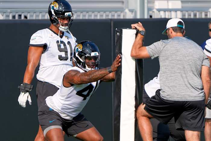 Mass in the past: Josh Hines-Allen and his Jaguars teammates slim down ...