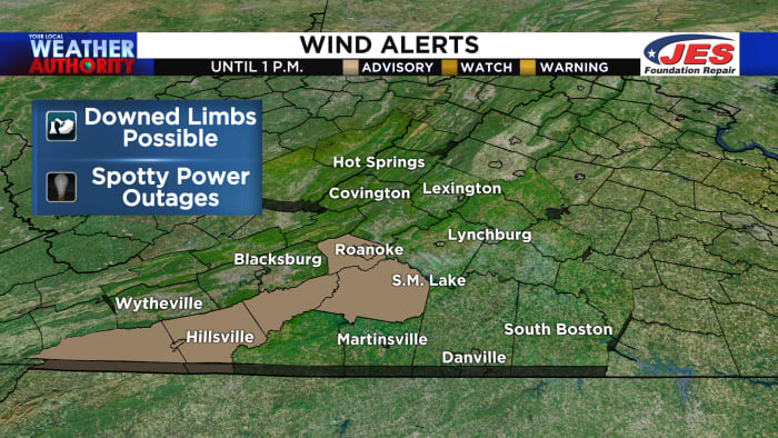 Hold onto your hat! Strong wind gusts for some through midday Wednesday