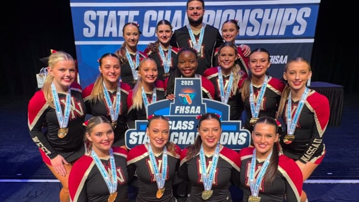 Competitive cheer: Bishop Snyder, Clay, Ponte Vedra and West Nassau ...