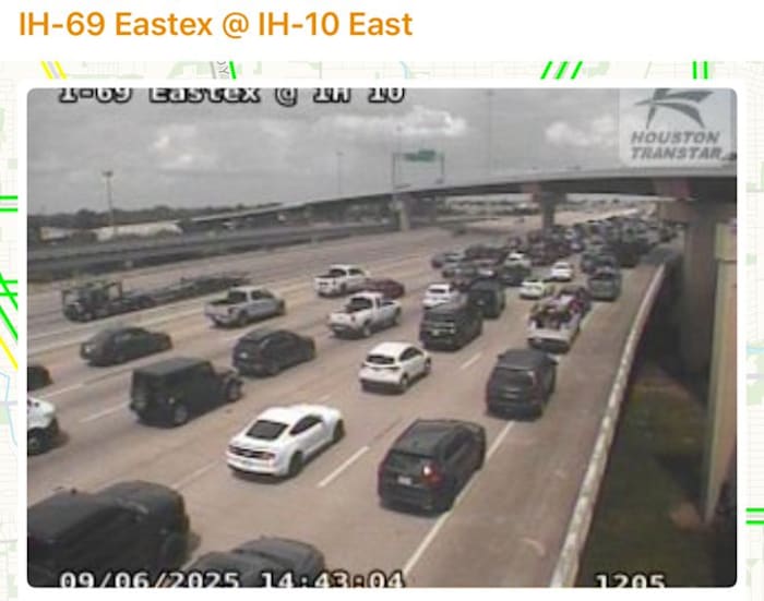 Eastex Freeway at Lyons Avenue reopens after hazmat spill due to 3 ...