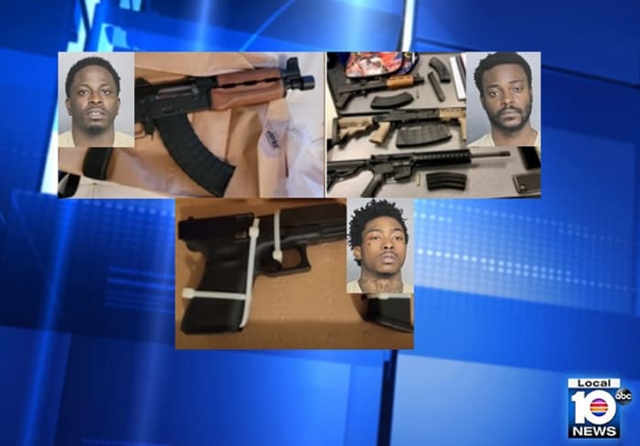 BSO: 4 people, including 2 gang members arrested, plus weapons and ...