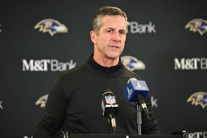 AP Source: John Harbaugh leaving the Baltimore Ravens after 18 seasons ...