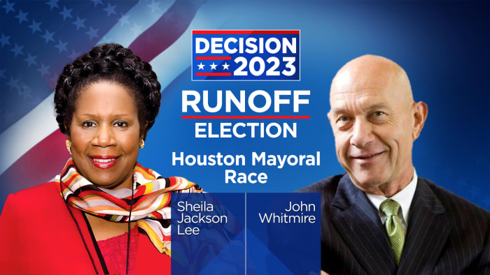 Houston Mayor Runoff Election results for December 9, 2023
