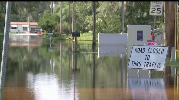 Upstream flooding in St. Johns River still rising