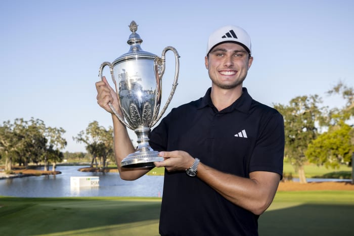 Column: From Lubbock to sudden stardom, Swedish star Aberg not easily ...