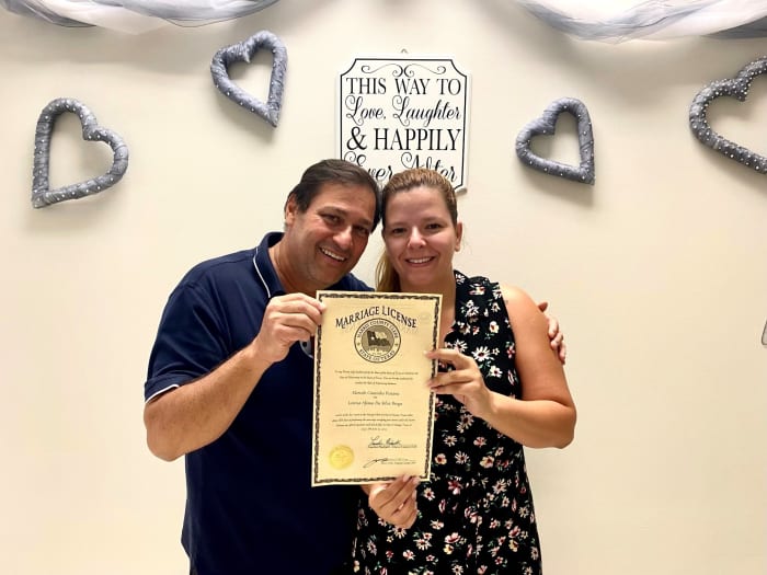 Congrats to the lovely couple! Harris County Clerk’s Office issues 1 ...