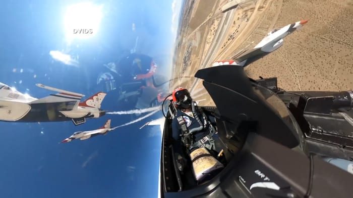 Thunderbirds release flight path for San Antonio flyover