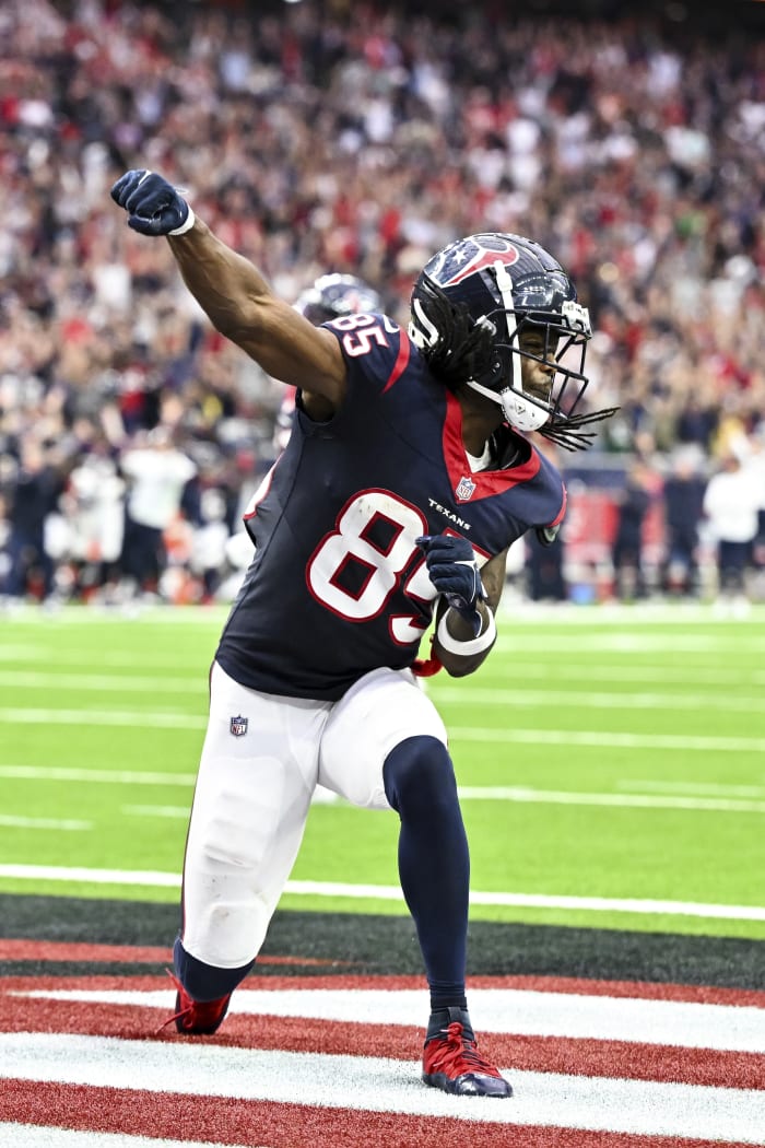 Texans wide receiver Noah Brown is inactive for Cardinals game, and ...