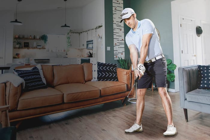 Help Dad step up his golf game with this SwingLogic MicroSimulator, now ...