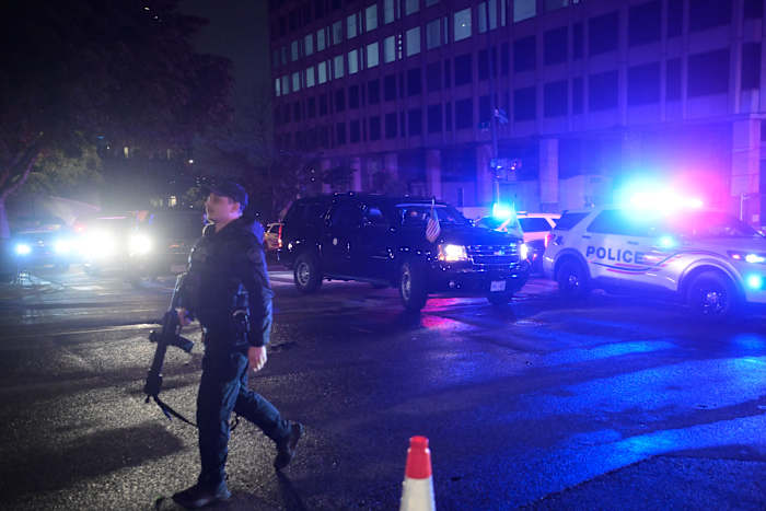 The Latest: Trump uninjured after security incident at White House ...