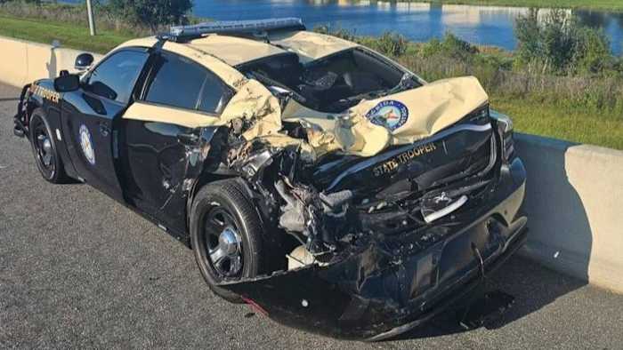 5-car crashes on Florida’s Turnpike ends with trooper in the hospital ...