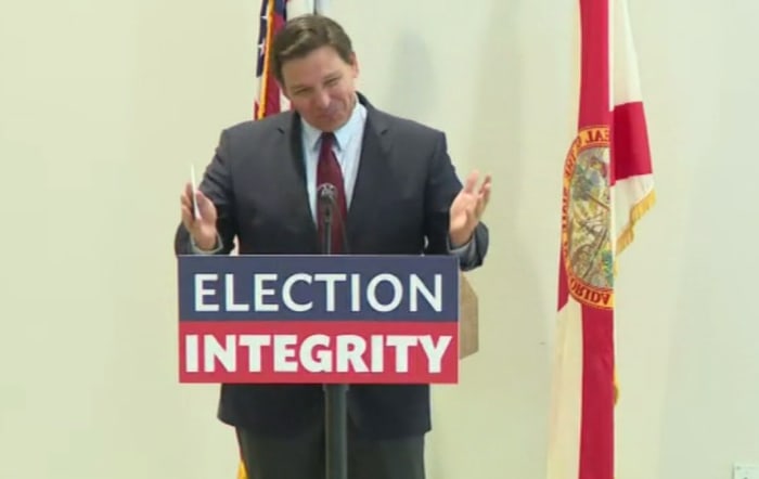 DeSantis laughs after setting off ‘Let’s go Brandon’ chants. What does ...