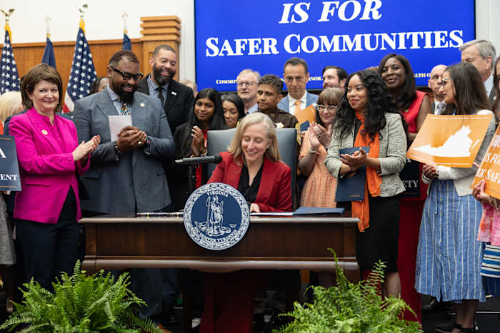Governor Spanberger signs Virginia gun safety legislation