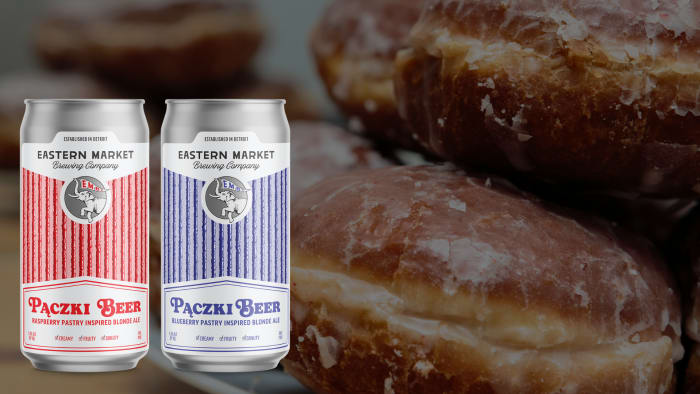 Eastern Market Brewery Co. releases 2 different flavored paczki beers ...