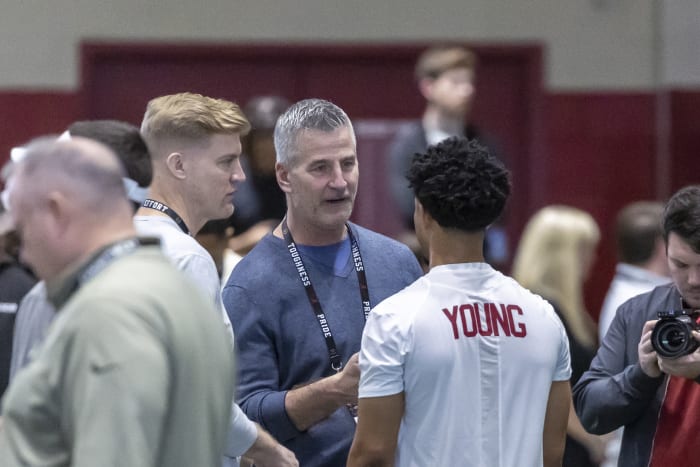 Panthers’ Frank Reich weighs in on quarterbacks Bryce Young, C.J ...
