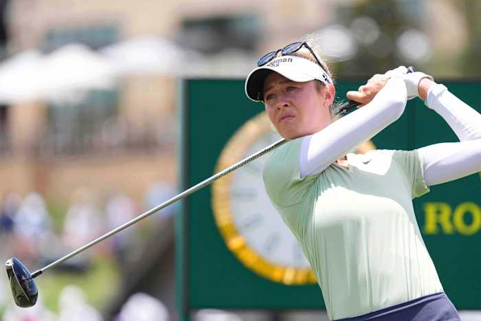 Korda 'feels like a grandma' among rising stars like Woad at Evian ...