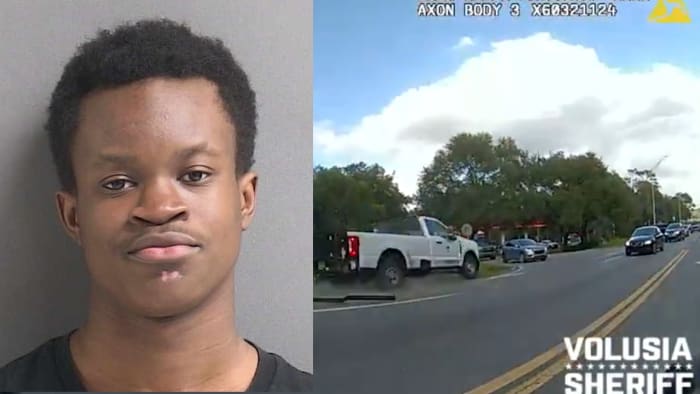 VIDEO: Close calls and stop sticks as Florida man drives 100 mph in ... VIDEO: Close calls and stop sticks as Florida man drives 100 mph in ...