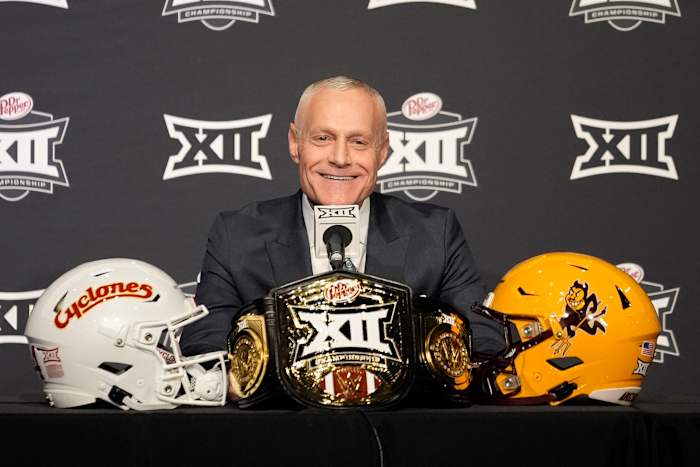 Big 12's Yormark brings up hard choices for fans before sparsely ...