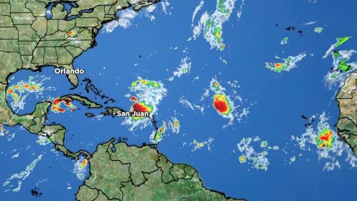 Tropics: Invest 93L expected to develop as it moves on projected path ...