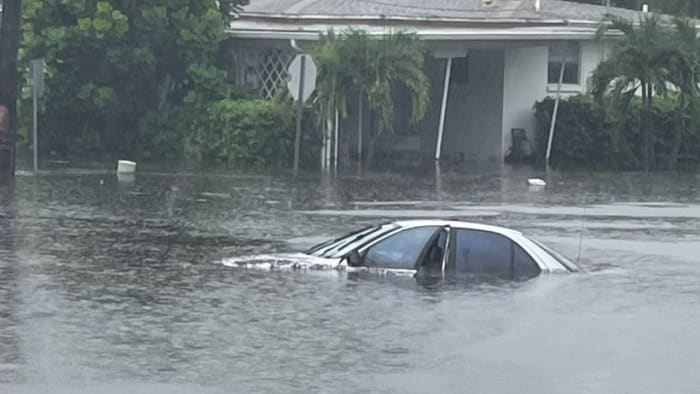 car flood compilation