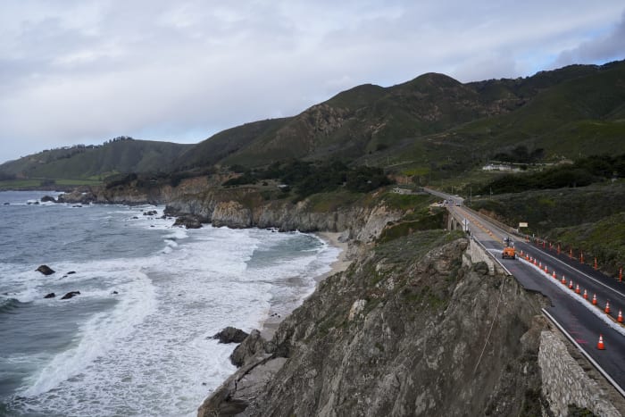 Stretch of California Highway 1 that collapsed in Big Sur closes again ...