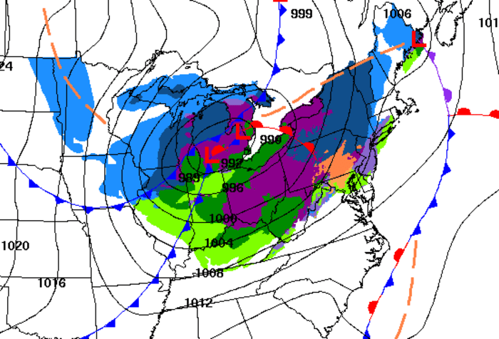 Michigan winter storm forecast: Snow, freezing rain next for Metro ...