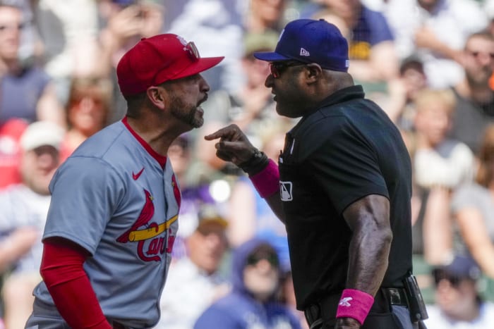 Ejections of Marmol and Descalso spark a comeback. Cards hoping it can ...