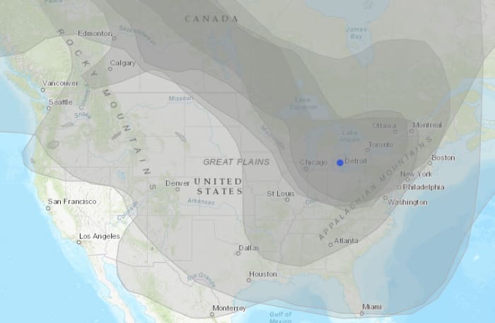 Wildfire smoke continues to encapsulate Michigan, affect air quality ...