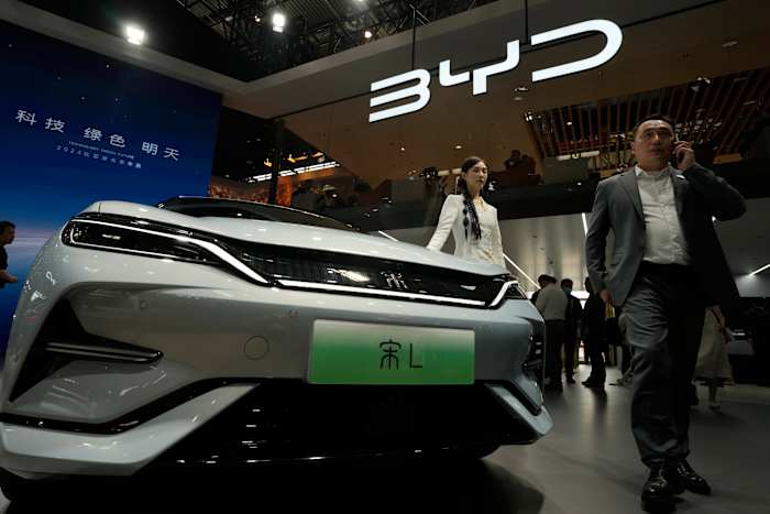 Chinese automaker BYD slams reports of poor conditions at a factory ...