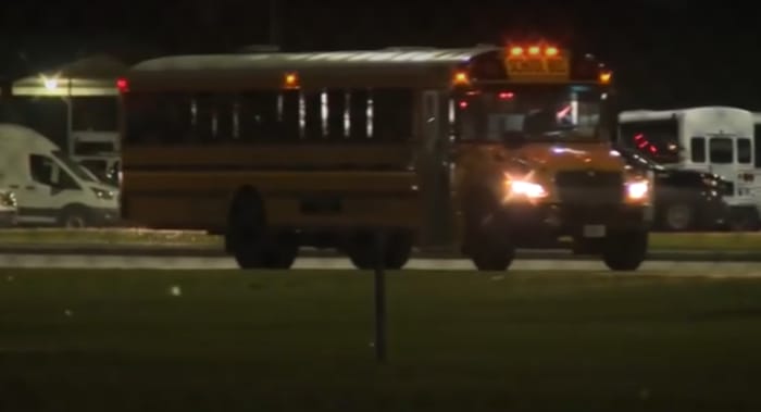Man arrested after blocking Spring ISD bus, pointing weapon at students