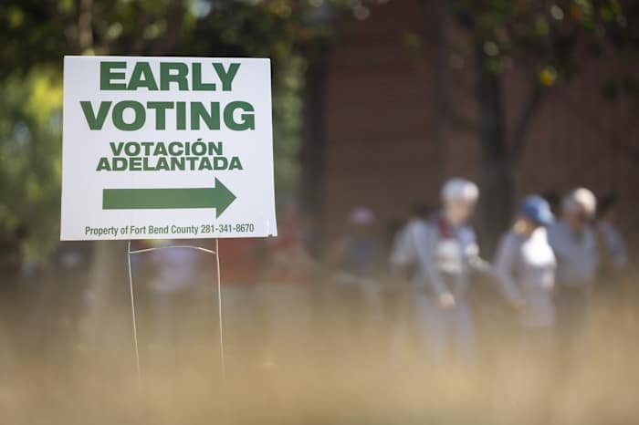 Early vote turnout in Texas outpacing past elections, fueled by ...