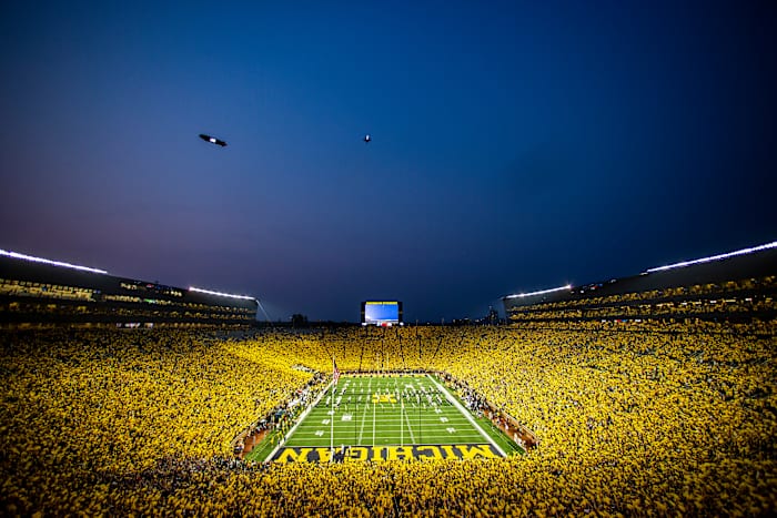 Michigan football looks to finish strong in non-conference finale vs ...