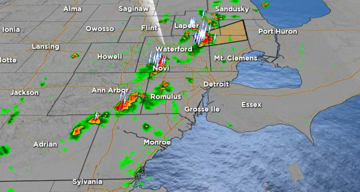 Full list of severe weather alerts in Southeast Michigan