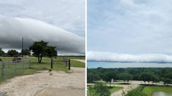 roll clouds formation