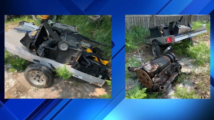 MDOT workers find damaged trailer, its contents in median on SB I-75 ...