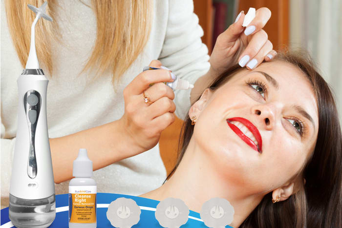 Easily and painlessly clear ear blockages with this electronic ear wax ...