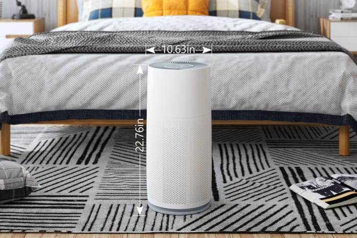 Cleanse the air you breathe with this portable air filter for only $129.99