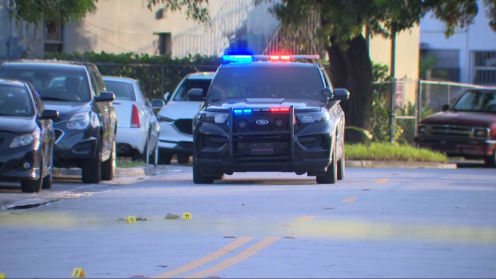 Police investigate double shooting in Opa-locka