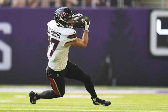 Texans officially rule out Christian Kirk, Braxton Berrios, Ed Ingram ...