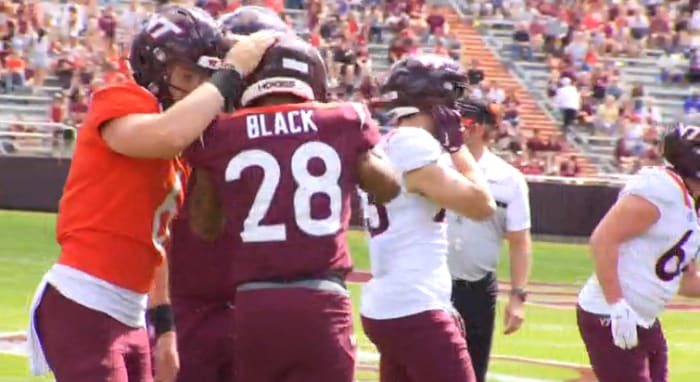 Virginia Tech Spring Game gives glimpses of what could be a dynamic offense