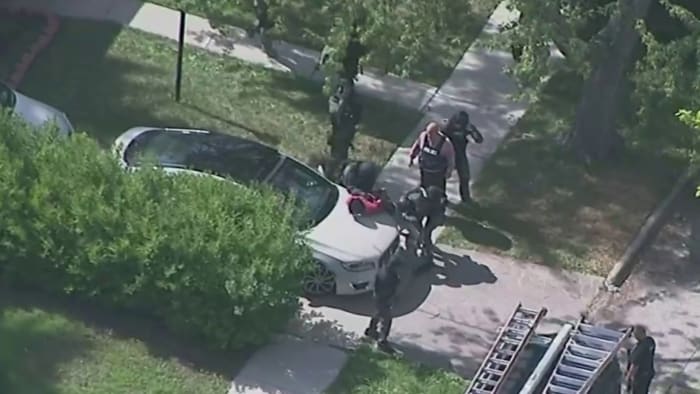 Police: Suspect in custody after fatally shooting mother, man in Harper ...