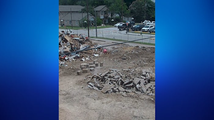 Construction halted after workers discover evidence of possible ...
