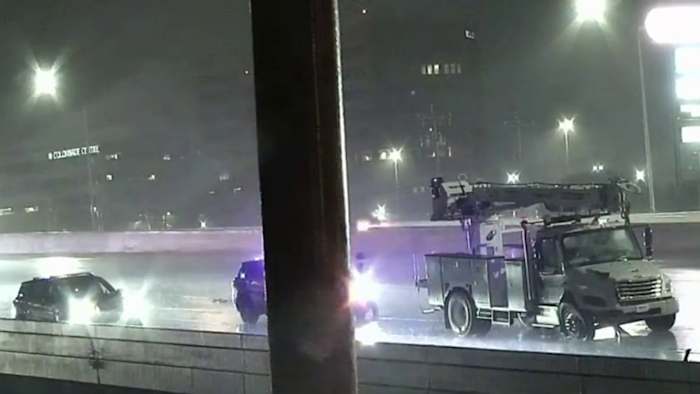 SAPD officer hospitalized after patrol car rear-ended during Wednesday ...