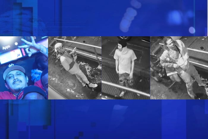 RECOGNIZE THEM? 4 suspects wanted in connection to shooting outside ...