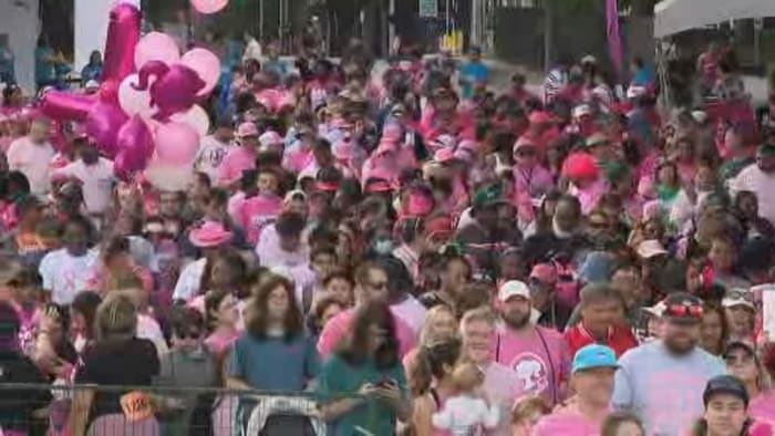 Nearly 10,000 runners show up for Susan G. Komen Race for the Cure in Houston