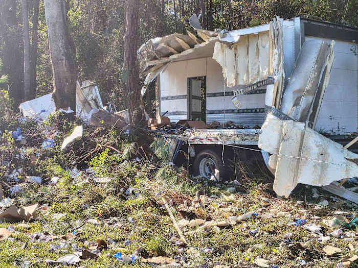 Driver dies after veering off road, crashes into tree line on I-95 SB ...