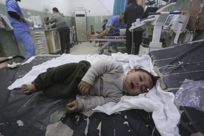Packed hospitals, treacherous roads, harried parents: Newborns in Gaza ...