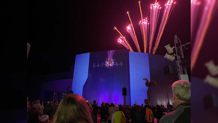 Kennedy Space Center Visitor Complex holiday event launches nightly ...